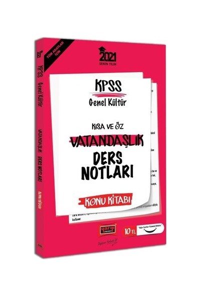 Yargı Yayınları 2021 Kpss Vatandaşlık Kısa Ve Öz Ders Notları - Cihan Polat