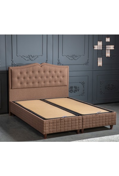 İndivani Mathe 120 x 200 Baza Başlık Seti