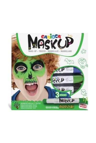 Carioca Mask Up Yüz Boyası Canavarlar 3 Renk