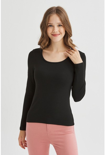 Penti Siyah Termal Üst