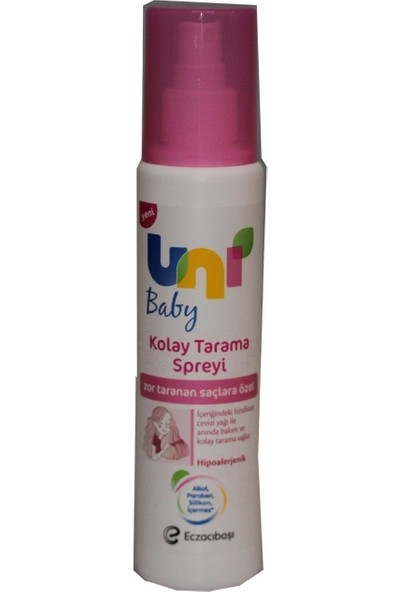 Uni Baby Kolay Tarama Spreyi 200 ml - 12'li