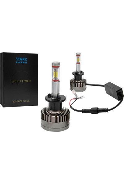 Stark Full Power 360° Serisi Csp LED Xenon H1 / H7 Mercekli Farlara Özel Stark Full Power 360° Serisi Csp LED Xenon H1 / H7 Mercekli Farlara Özel