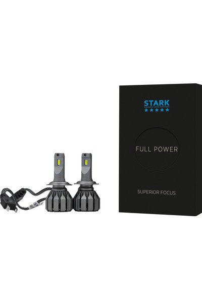 Stark Full Power Csp LED Xenon H15 / Hb4 9006 / Hb3 9005 / H9 / H8 / H11 / H7 / H1 / H4 Pro Focus Özellikli Stark Full Power Csp LED Xenon H15 / Hb4 9006 / Hb3 9005 / H9 / H8 / H11 / H7 / H1 / H4 Pro Focus Özellikli