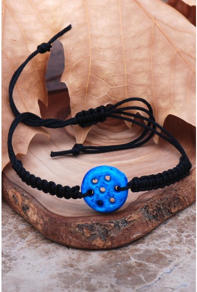 Sümer Telkari Süryani Nazar Boncuğu Bileklik 3287