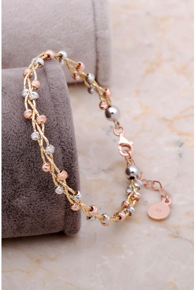 Sümer Telkari Dorissa Altın Yaldızlı Gümüş Bilezik 3326 Sümer Telkari Dorissa Altın Yaldızlı Gümüş Bilezik 3326