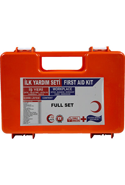 Bilgeden Ilk Yardım Seti Çantası Organizerli Full Set Ecza Dolabı Taşınabilir Duvara Asılabilir Bilgeden Ilk Yardım Seti Çantası Organizerli Full Set Ecza Dolabı Taşınabilir Duvara Asılabilir