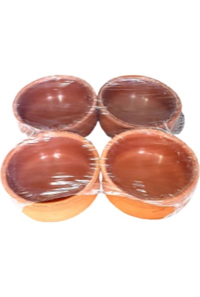 Renklidükkan El Yapımı Toprak Çömlek Güveç Kapak