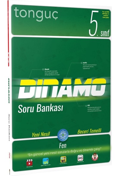 Tonguç Akademi 5. Sınıf Fen Bilimleri Dinamo Soru Bankası