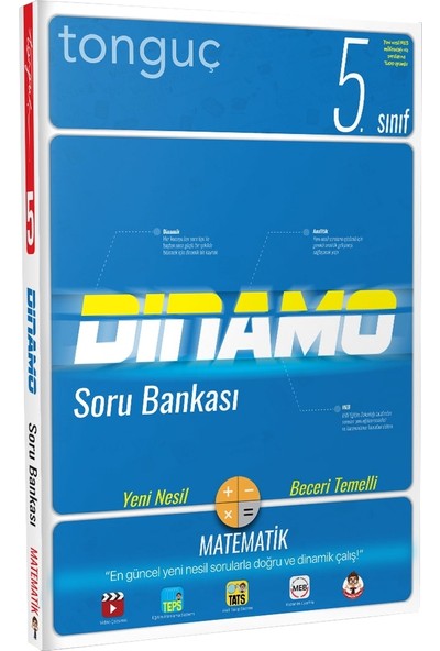 Tonguç Akademi 5. Sınıf Matematik Dinamo Soru Bankası Tonguç Akademi 5. Sınıf Matematik Dinamo Soru Bankası