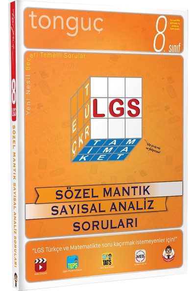Tonguç Akademi 8. Sınıf LGS Sözel Mantık Sayısal Analiz Soruları Tonguç Akademi 8. Sınıf LGS Sözel Mantık Sayısal Analiz Soruları