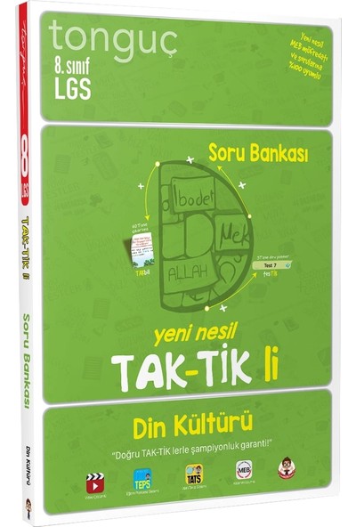 Tonguç Akademi 8. Sınıf Din Kültürü ve Ahlak Bilgisi Taktikli Soru Bankası Tonguç Akademi 8. Sınıf Din Kültürü ve Ahlak Bilgisi Taktikli Soru Bankası