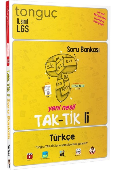 Tonguç Akademi 8. Sınıf Türkçe Taktikli Soru Bankası Tonguç Akademi 8. Sınıf Türkçe Taktikli Soru Bankası