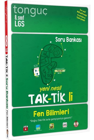 Tonguç Akademi 8. Sınıf Fen Bilimleri Taktikli Soru Bankası Tonguç Akademi 8. Sınıf Fen Bilimleri Taktikli Soru Bankası
