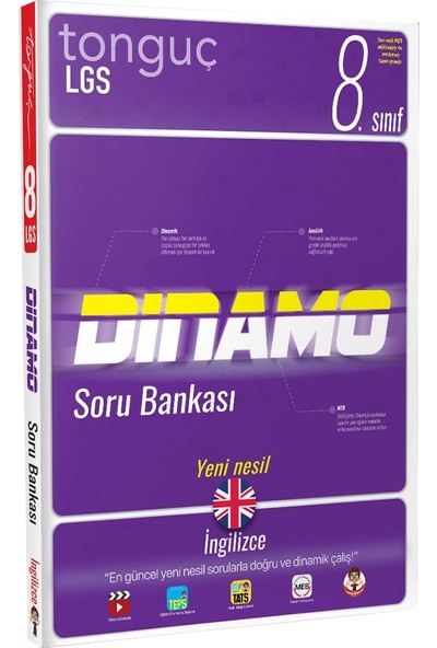 Tonguç Akademi 8. Sınıf İngilizce Dinamo Soru Bankası