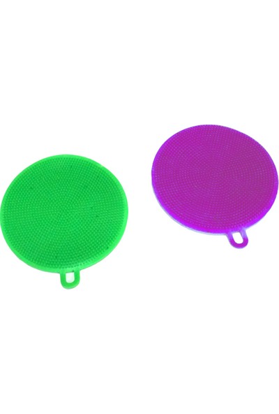 Cioa Silikon Bulaşık Süngeri Bulaşık Yıkama Süngeri 2'li