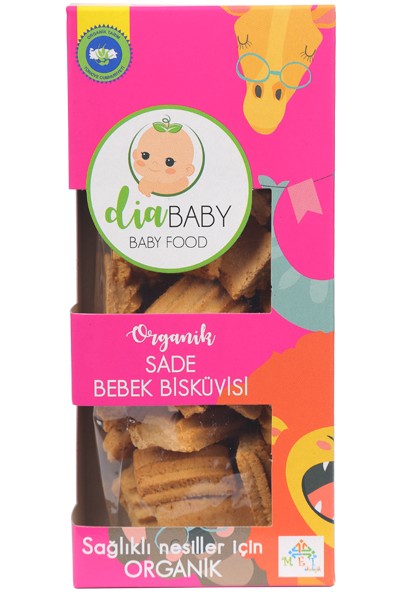 Dia Baby Organik Bebek Bisküvi