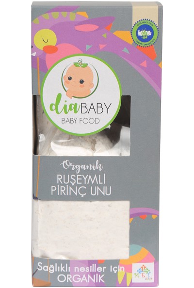 Dia Baby Organik Ruşeym'li Pirinç Unu Dia Baby Organik Ruşeym'li Pirinç Unu