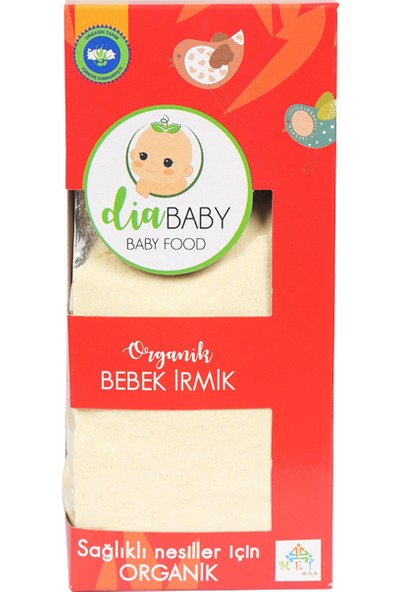 Dia Baby Organik Bebek Irmik Dia Baby Organik Bebek Irmik