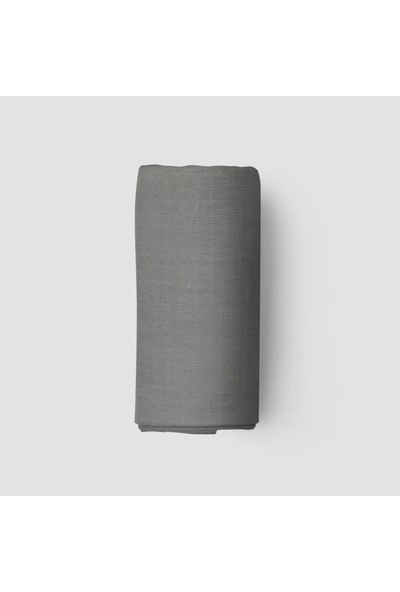 Maki Pamuk Saten 120 x 200 cm Tek Kişilik Lastikli Çarşaf Takımı Koyu Gri Maki Pamuk Saten 120 x 200 cm Tek Kişilik Lastikli Çarşaf Takımı Koyu Gri