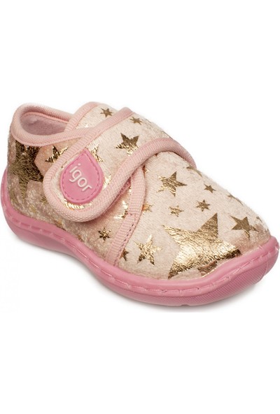 Igor W20118P Cırtlı Pembe Çocuk Panduf Igor W20118P Cırtlı Pembe Çocuk Panduf