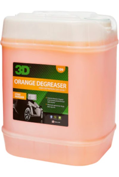 3D Orange Citrus Degreaser Cleaner Agresif Temizleyici 19lt 3D Orange Citrus Degreaser Cleaner Agresif Temizleyici 19lt