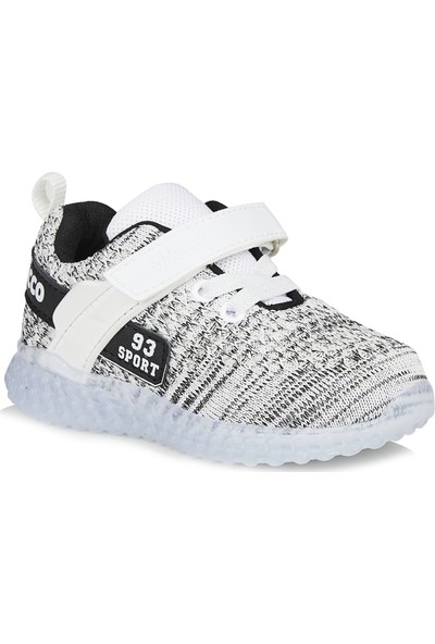 Vicco Alfa Işıklı Unisex Bebe Beyaz Spor Ayakkabı Vicco Alfa Işıklı Unisex Bebe Beyaz Spor Ayakkabı