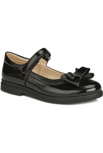 Vicco Stacey II Fiyonklu Kız Çocuk Siyah R Babet