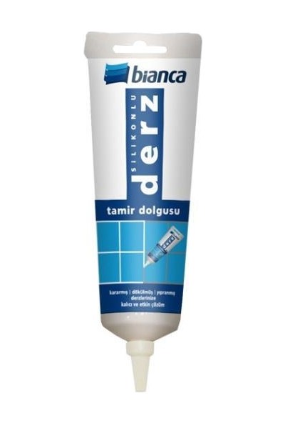 Bianca Silikonlu Derz Dolgu Malzemesi Beyaz 350 gr Bianca Silikonlu Derz Dolgu Malzemesi Beyaz 350 gr