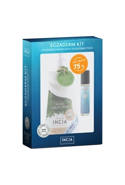 Incıa Egzaderm %100 Doğal Rahatlatıcı Kit Incıa Egzaderm %100 Doğal Rahatlatıcı Kit