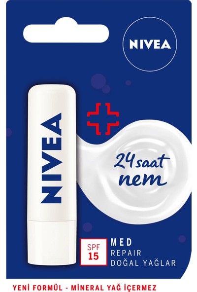 Nivea Lip Care Med Repair Dudak Koruyucu Nivea Lip Care Med Repair Dudak Koruyucu