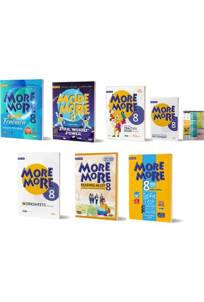 Kurmay Yayınlarınew More & More 8.sınıf Set + Dictionary