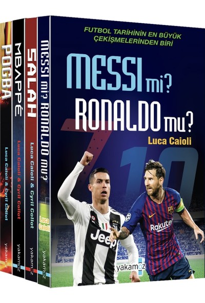 Yıldız Futbolcular Seti (4 Kitap Takım) - Luca Caioli - Cyril Collot Yıldız Futbolcular Seti (4 Kitap Takım) - Luca Caioli - Cyril Collot