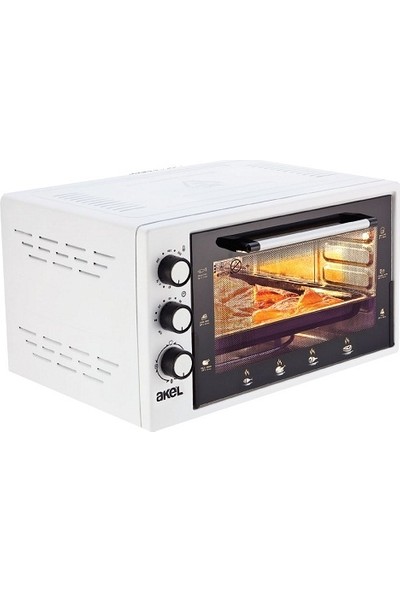 AF380 Termostatlı Saatli Midi Fırın