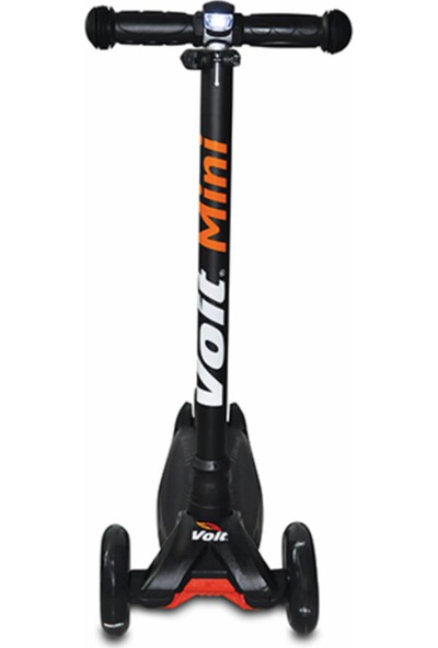 Voit Mini LED Işıklı 3 Teker Scooter -Siyah-New