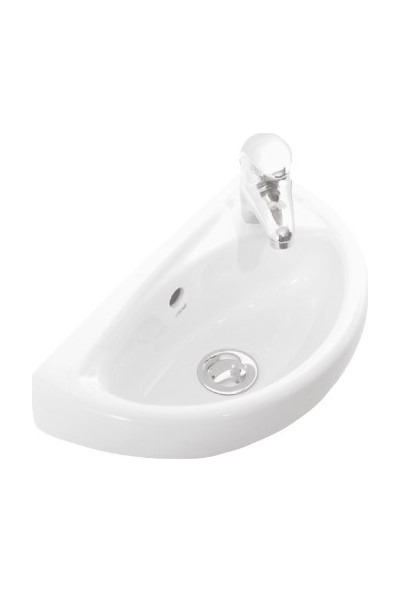 Creavıt TP040 Oval Lavabo 23X39 cm (Batarya Delikli) Sifon Dahil Creavıt TP040 Oval Lavabo 23X39 cm (Batarya Delikli) Sifon Dahil