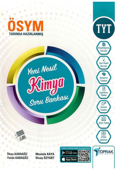 Toprak Yayıncılık TYT KİMYA SORU BANKASI Komisyon Toprak Yayıncılık TYT KİMYA SORU BANKASI Komisyon