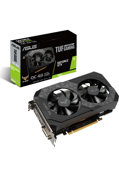 Asus GeForce TUF GTX 1650 4GB OC 128Bit GDDR6 (DX12) PCI-Express 3.0 Ekran Kartı (TUF-GTX1650-O4GD6-GAMING) Asus GeForce TUF GTX 1650 4GB OC 128Bit GDDR6 (DX12) PCI-Express 3.0 Ekran Kartı (TUF-GTX1650-O4GD6-GAMING)