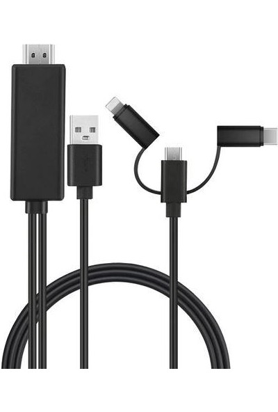 ACL 7537S 3 in1 HDTV Her Modele Uygun Görüntü Aktarma Kablosu