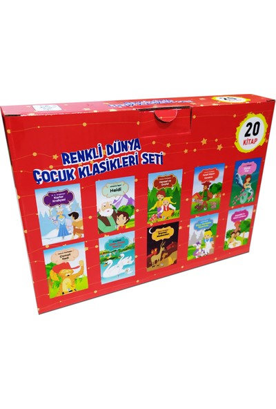 Renkli Dünya Çocuk Klasikleri Seti (20 Kitap) Renkli Dünya Çocuk Klasikleri Seti (20 Kitap)