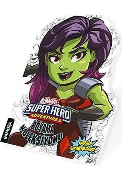 Marvel Süper Kahramanlar Boyama Kitabı - Gamora Marvel Süper Kahramanlar Boyama Kitabı - Gamora