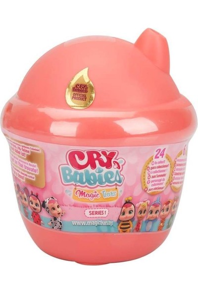 Cry Babies Magic Tears Sürpriz-Turuncu Cry Babies Magic Tears Sürpriz-Turuncu