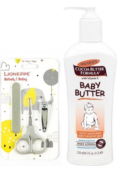 Lionesse Bebek Bakım Seti 40+Palmers Bebek Losyonu 250ML