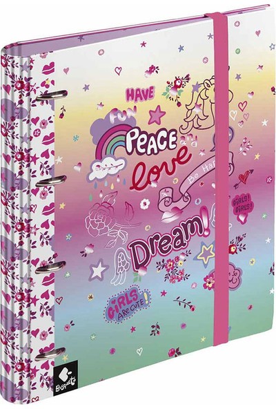 Busquets Rainbow 4 Telli Lastikli Klasör 20610094400