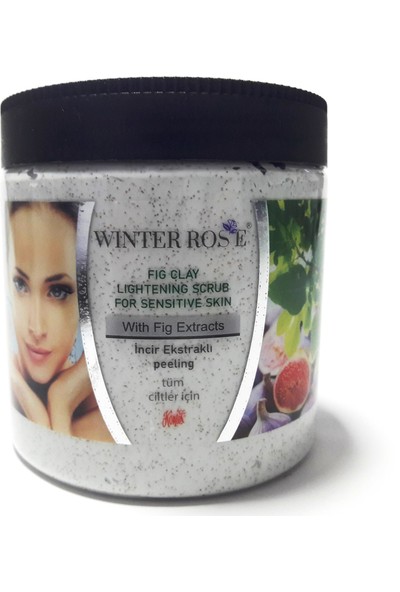Winter Rose Tüm Ciltler Için Incir Ekstraklı Peeling 500 gr Winter Rose Tüm Ciltler Için Incir Ekstraklı Peeling 500 gr
