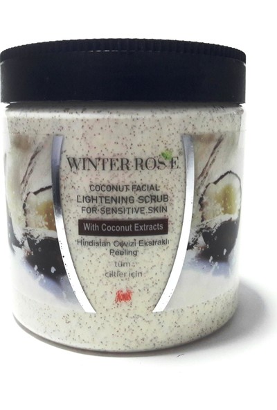 Winter Rose Tüm Ciltler Için Hindistan Cevizli Peeling 500 gr Winter Rose Tüm Ciltler Için Hindistan Cevizli Peeling 500 gr