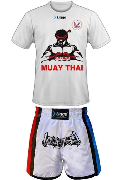 Liggo Kickboks Muaythai Seti Muaythai Tişörtü Muay Thai Şortu