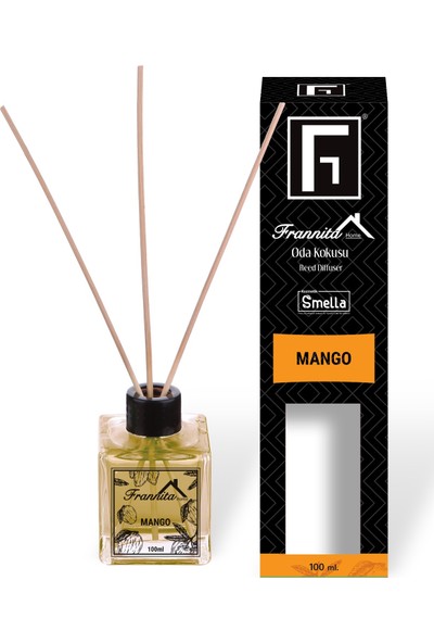 Frannita Esans Oranı Yüksek 100 ml Mango Kokulu Oda Kokusu 1 Adet Frannita Esans Oranı Yüksek 100 ml Mango Kokulu Oda Kokusu 1 Adet