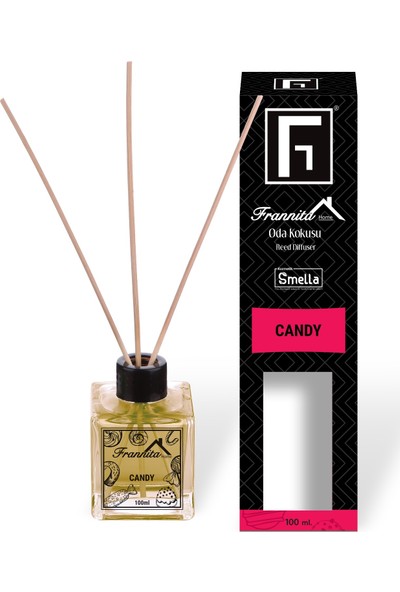 Frannita Esans Oranı Yüksek 100 ml Candy Kokulu Oda Kokusu 1 Adet Frannita Esans Oranı Yüksek 100 ml Candy Kokulu Oda Kokusu 1 Adet