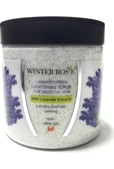 Winter Rose Tüm Ciltler Için Lavanta Ekstraklı Peeling 500 gr Winter Rose Tüm Ciltler Için Lavanta Ekstraklı Peeling 500 gr
