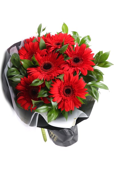 Interflora Kırmızı Gerbera Buketi Interflora Kırmızı Gerbera Buketi